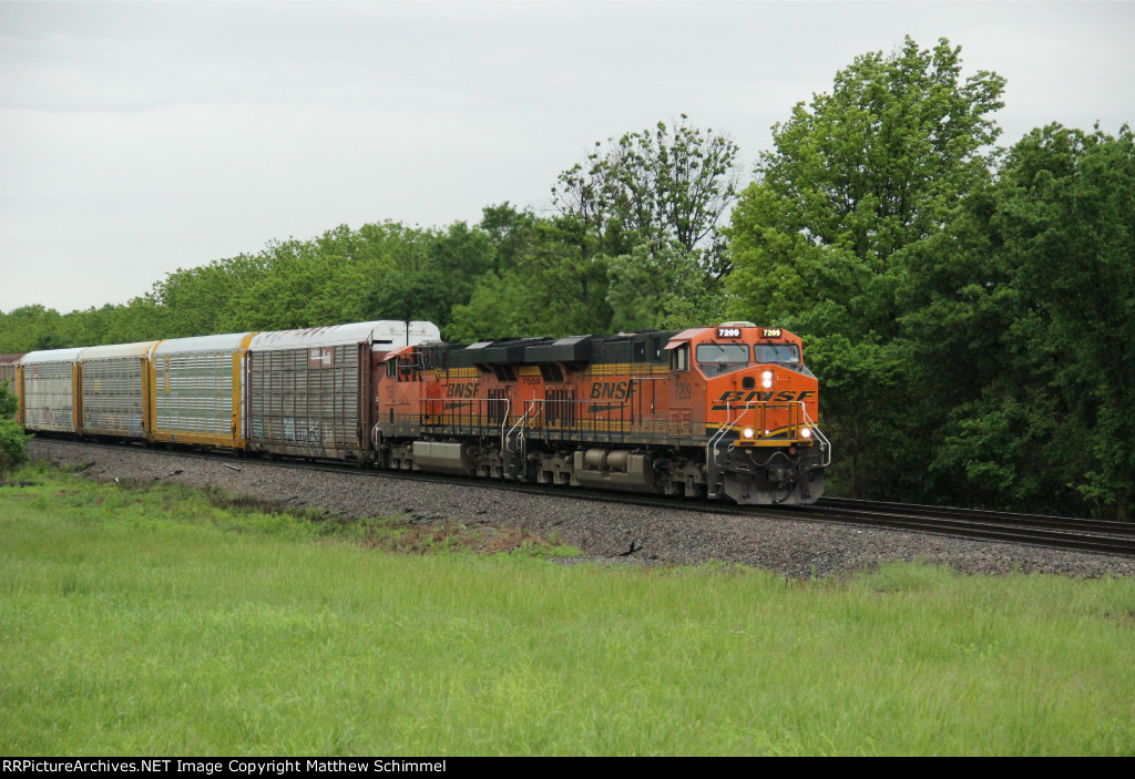 East Bound BNSF Auto Train